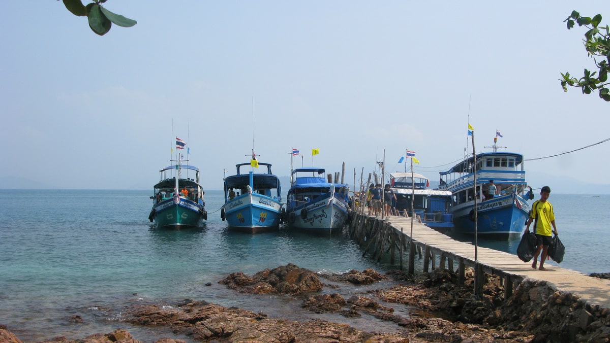 Getting to Koh Wai - Travel by Boat, Bus, Fly, Transfers - March 26
